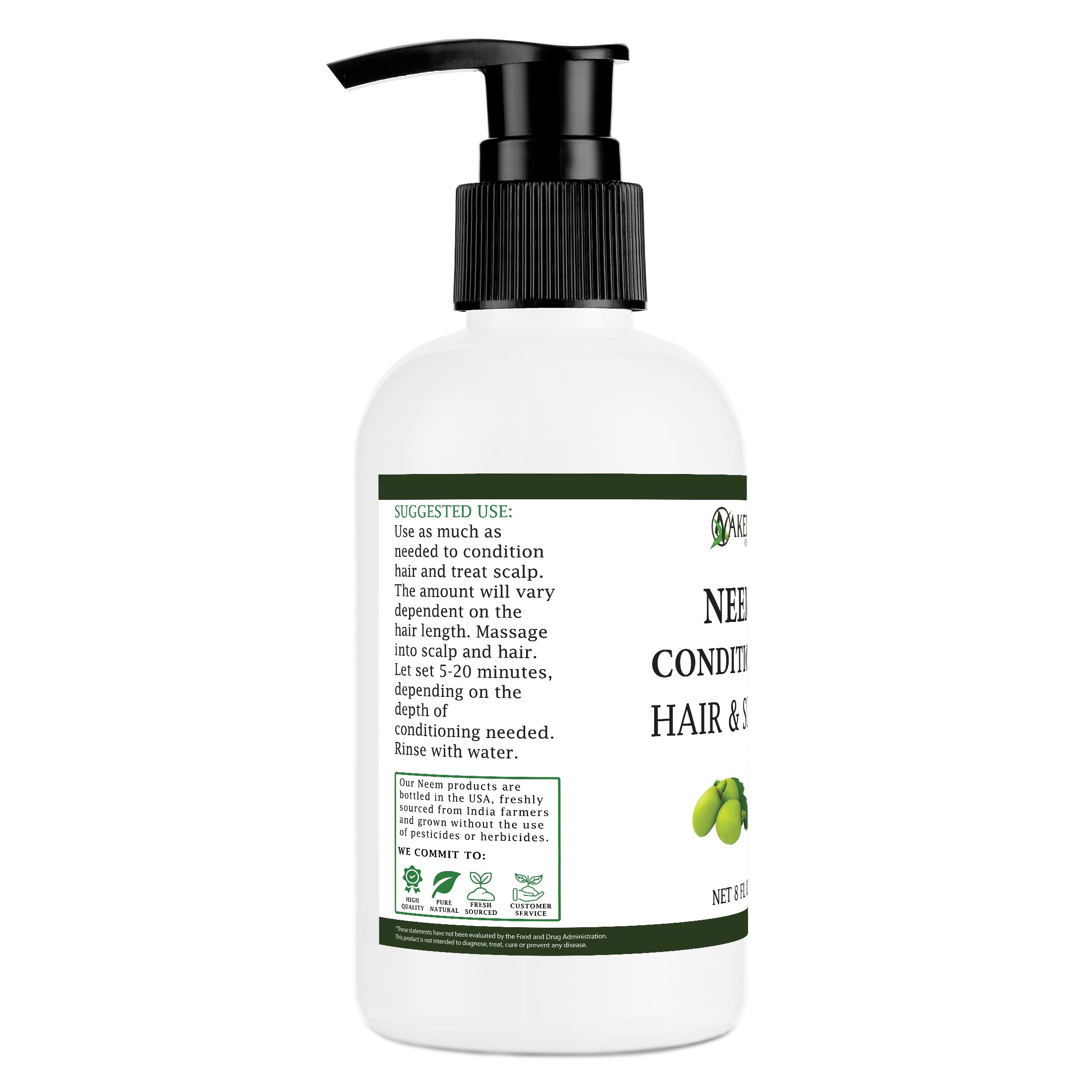 Neem Scalp Shampoo (8oz Shampoo & Conditioner Kit)