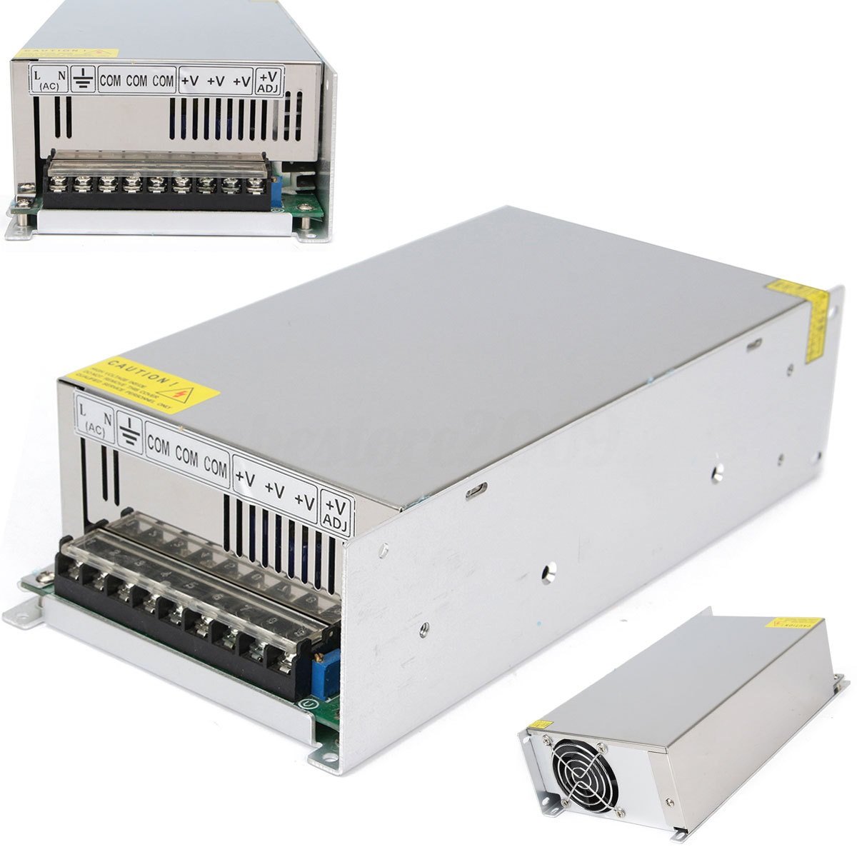 36V 27.8A 1000W Universal Regulated Power Supply Driver for CCTV Camera LED Strip AC 100-140V Input to DC 36V Temperature controled Fan