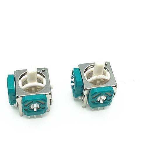 2 pcs 3D Analog Joystick Thumb Stick for NGC Gamecube Controller Replacement