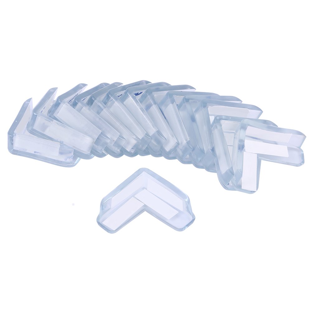 15Pcs Corner Protectors Guards Baby Proof Corner Covers Safety Transparent Protector Pad Furniture Table Corner