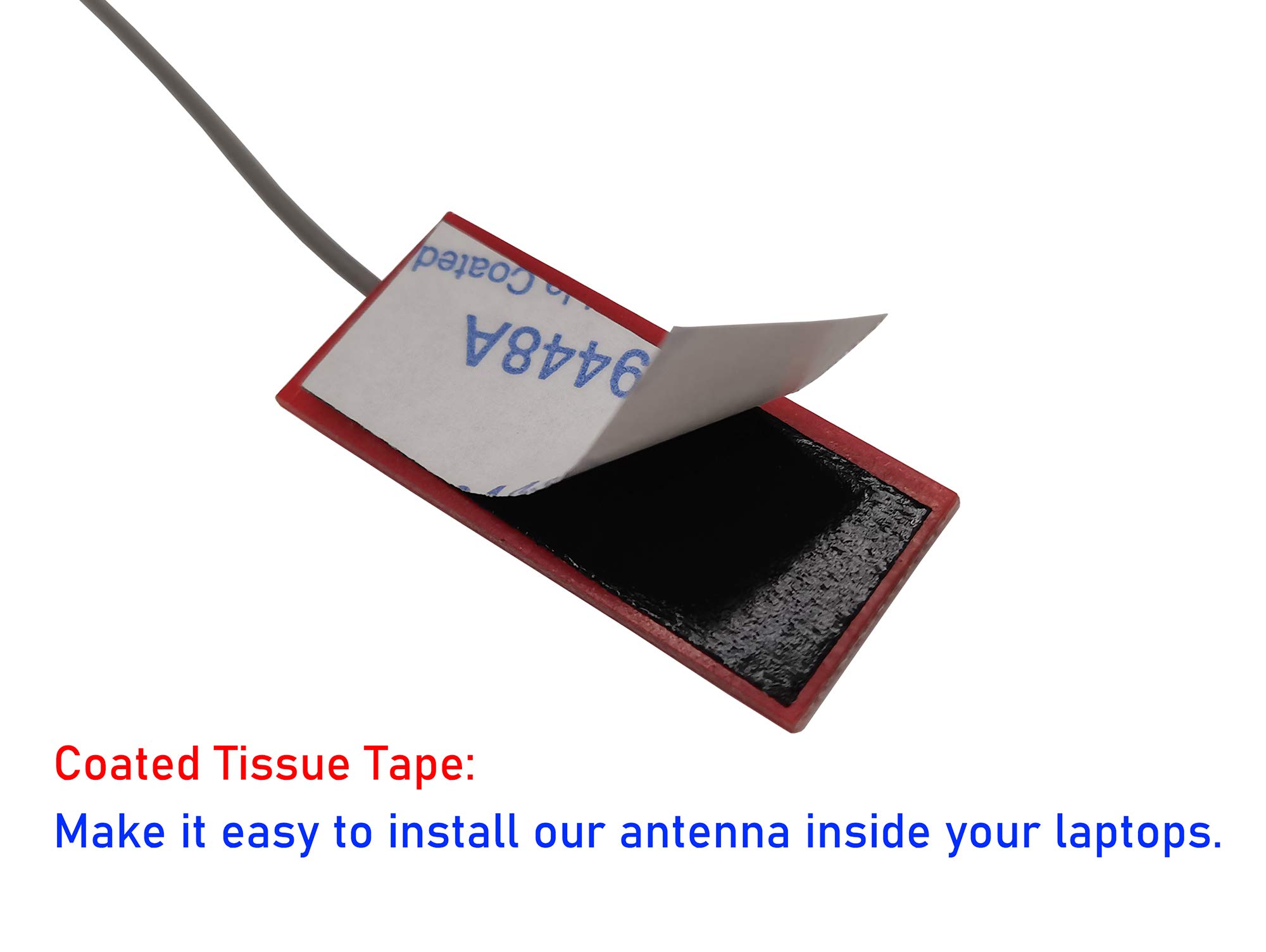 IPEX MHF4 Antenna 2.4GHz 5GHz 3dBi Internal Laptop WiFi Antennas for M.2 NGFF 7265 8265 9260 9560 AX200 Card