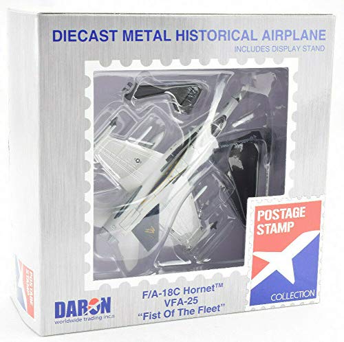 Daron Postage Stamp / Premium Hobbies F/A-18C Hornet VFA-25 Fist of The Fleet 1:150 Die-Cast Airplane PS5338-6