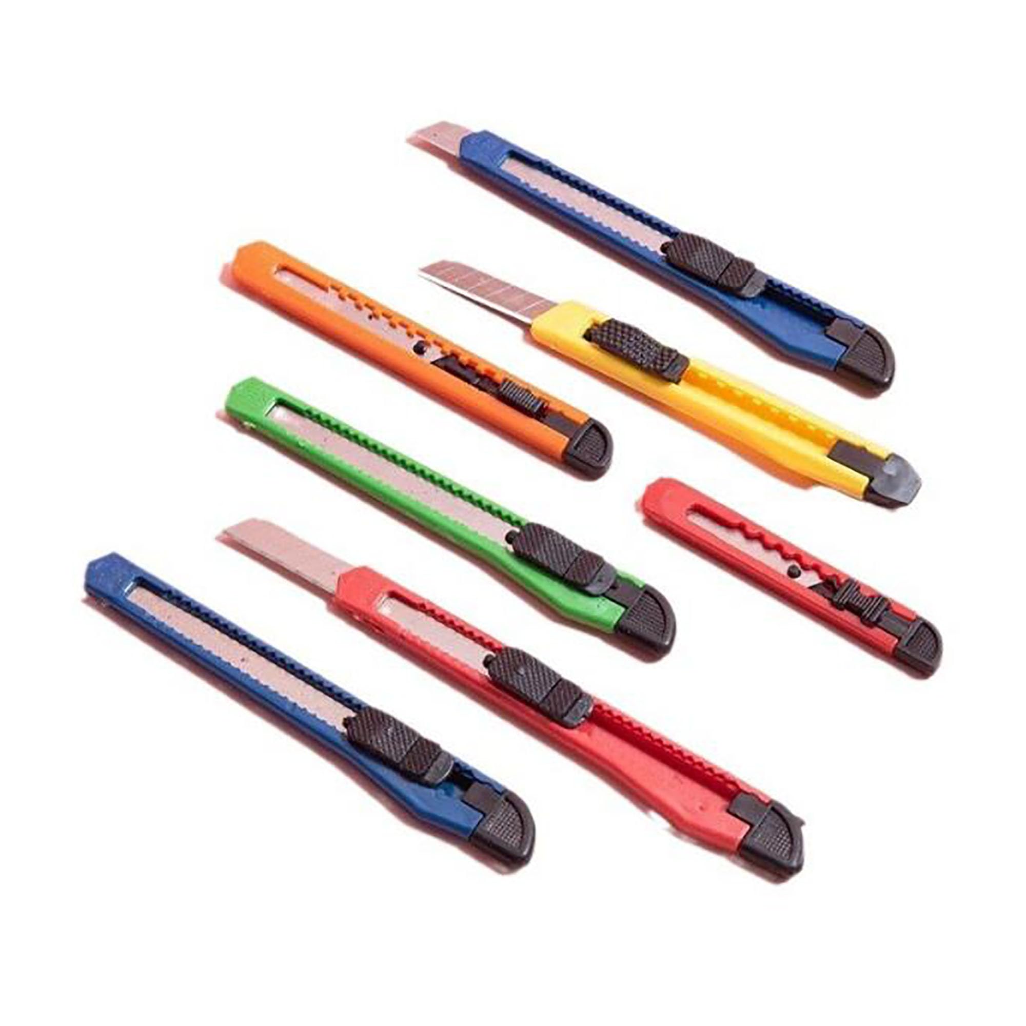 10 PCS Box Cutter Retractable Premium Utility Knife Box Opener for Cutting Carboard, Boxes Office, Craft, Paper Knife, Disposable Box Opener