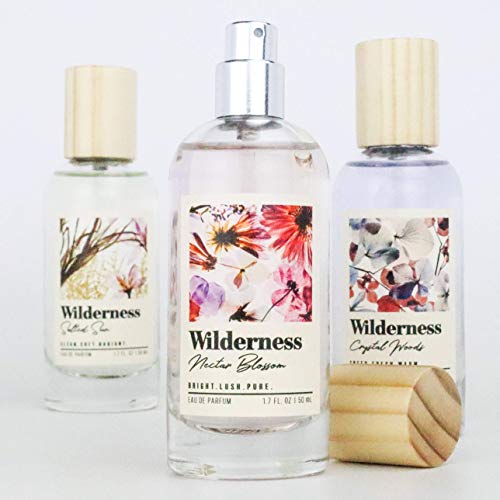 Wilderness Crystal Woods Eau de Parfum Spray by Tru Western - Fresh and Warm Floral Fragrance for Women - Featuring Notes of Eucalyptus Blooms, Jasmine Petals, and Sheer Cedar - 1.7 fl oz | 50 ml