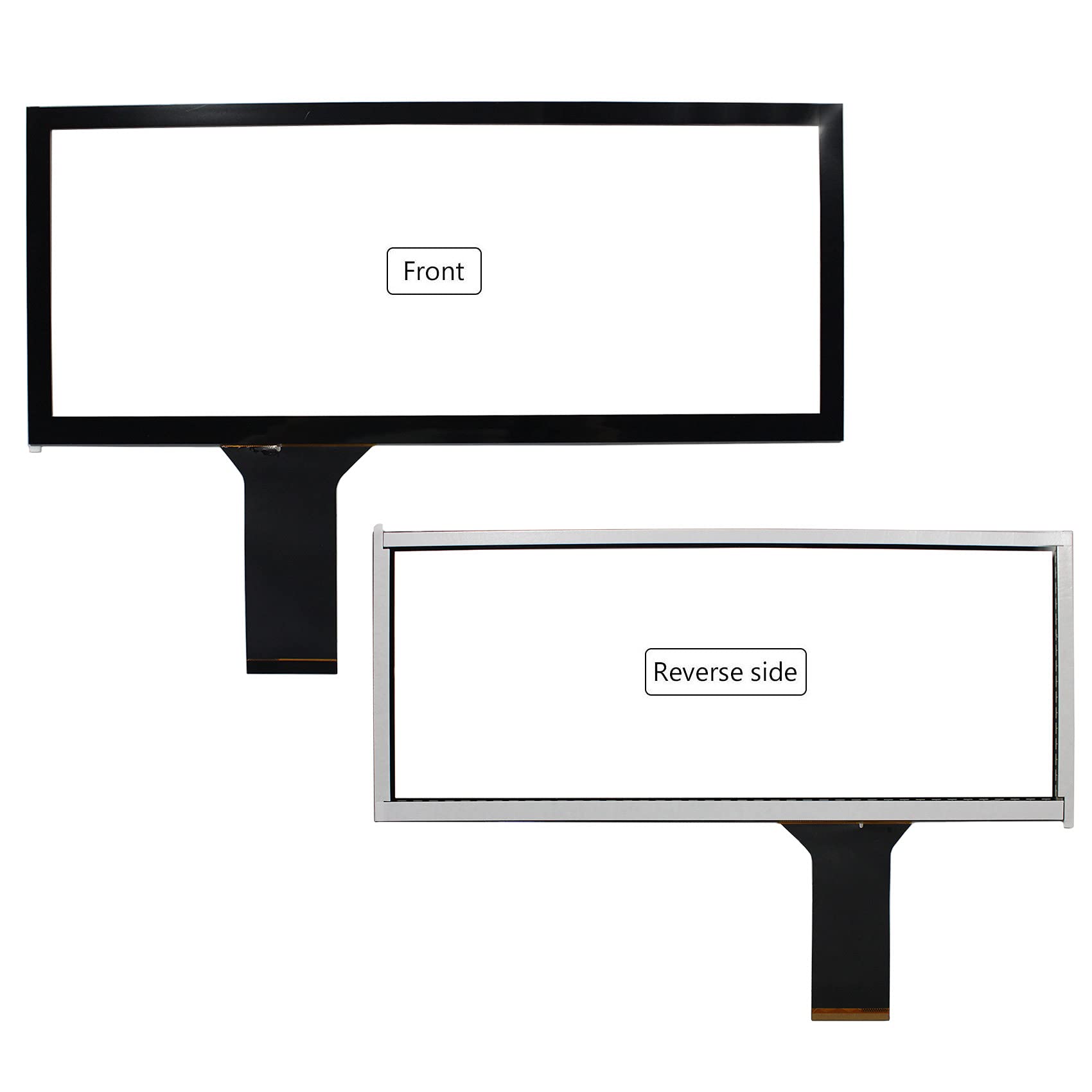 12.3 inch 10 Point Multi-Touch Capacitive Touch Panel Frame VS-123TC01-B1, for 12.3 " 1920X720 HSD123KPW1-A30 HSD123KPW2-D10 1280x480 LQ123K1LG03 LCD screen