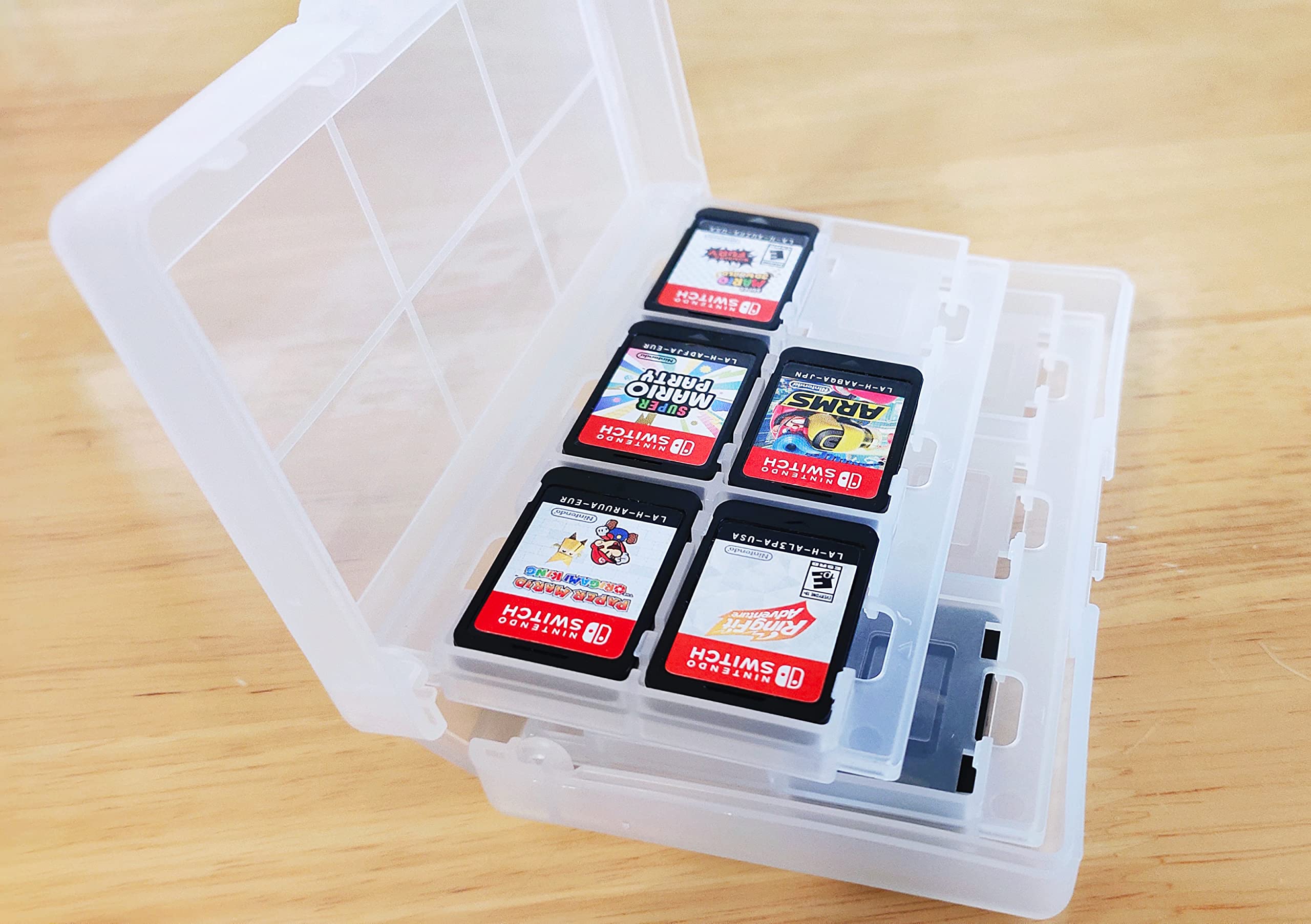 24 Slots Holder for Switch Game Case, Nintendo Switch Game Case, Nintendo Switch Game Holder, Switch Game Holder, Nintendo Accessories, Nintendo Switch Stuff, Nintendo Switch Oled Accessories