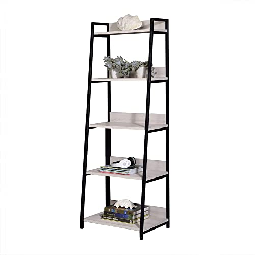Acme Furniture Wendral Bookshelf, Natural & Black
