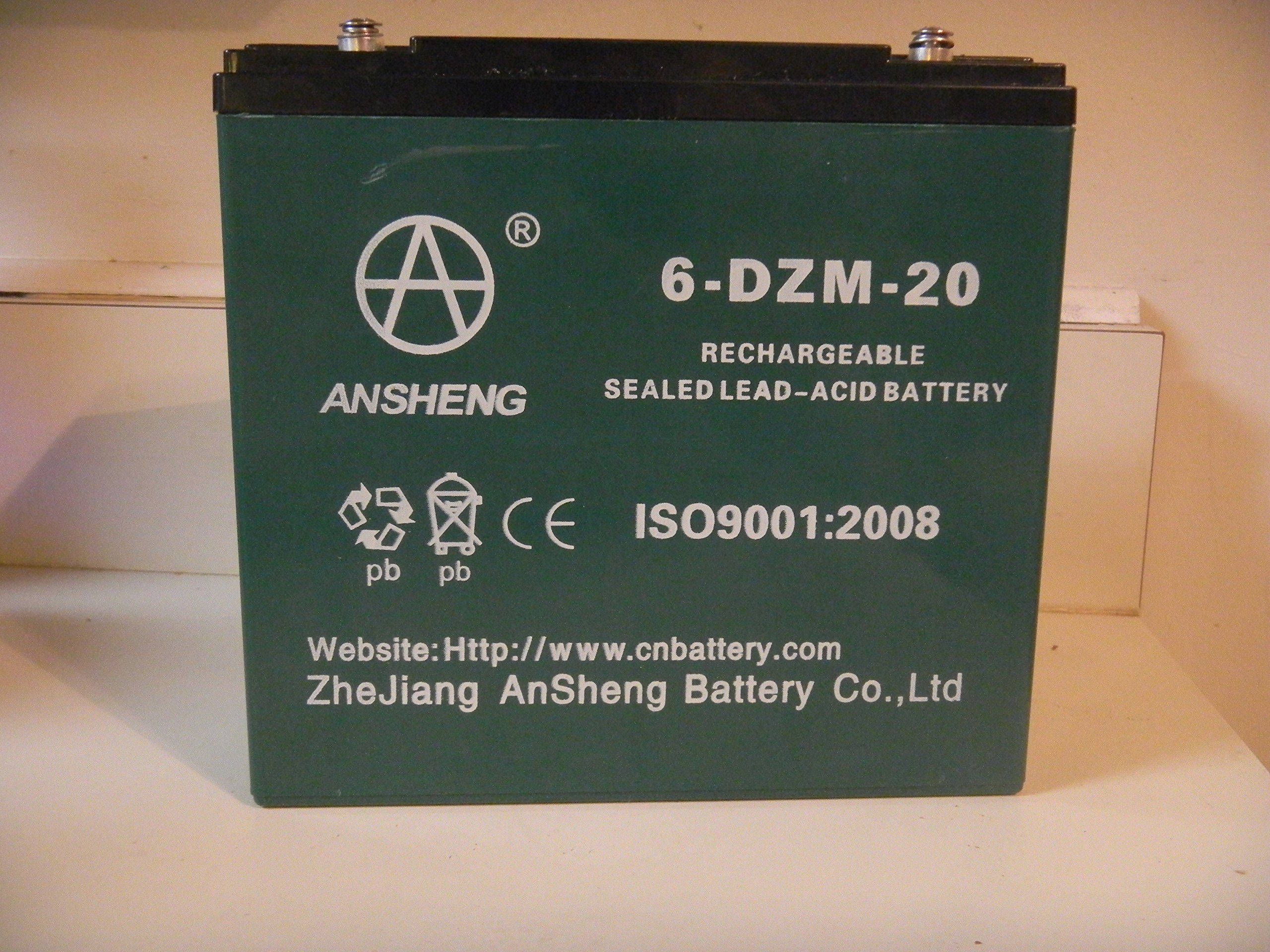 12V 20AH T6 SLA Battery Replaces 51814 6fm17 6-dzm-20 6-fm-18 lcx1220p