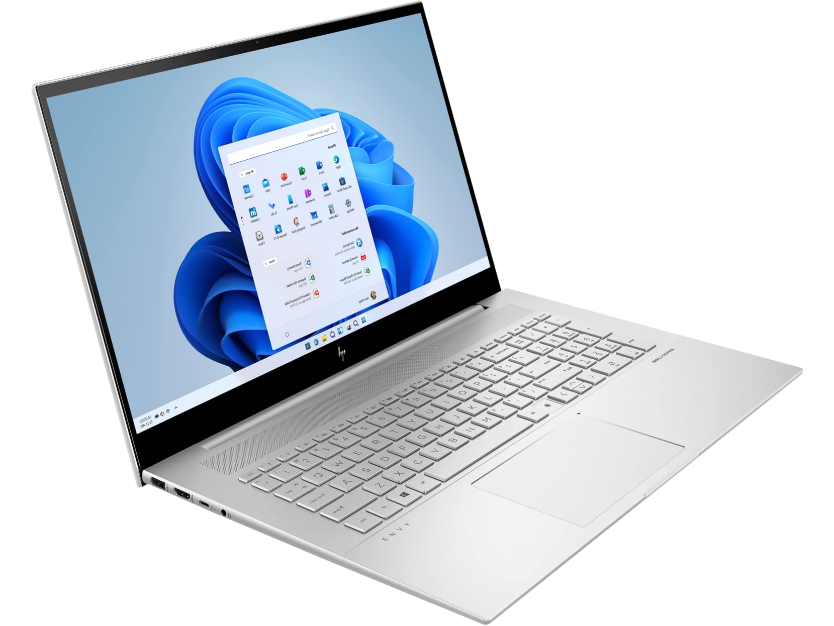 HP Envy 17t CG 17.3" Touch FHD Laptop (Intel i7-1195G7 4-Core, 16GB RAM, 128GB SSD + 1TB HDD, Intel Iris Xe, 1920x1080, Backlit KB, FP Reader, WiFi 6, BT 5, Win11H) w/Hub