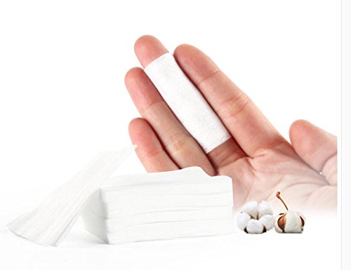 1200Pcs Makeup Facial Soft Cotton Pads Soft Cotton Wipes for Applying Lotion Removing Face Makeup Eye Makeup and Nail Polish