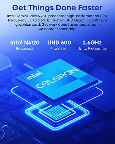 2023 CHUWI UBook X Tablet, 12'' Touchscreen, Windows 11 Tablet, 8GB RAM 256GB ROM, 1TB SSD Expend, Intel N4120 (Up to 2.6 GHz), 2160x1440 IPS, 2.4G/5G WiFi, Dual Camera, 5000mAh, HDMI, USB 3.0, BT 5.0