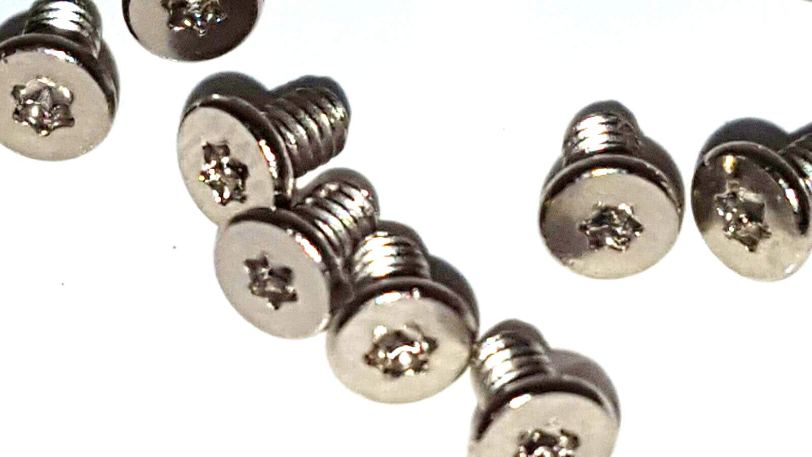 12x Replacement Base Screws for DELL XPS 15 9570 Silver M2x3mm T5 Torx 2x3L Laptop