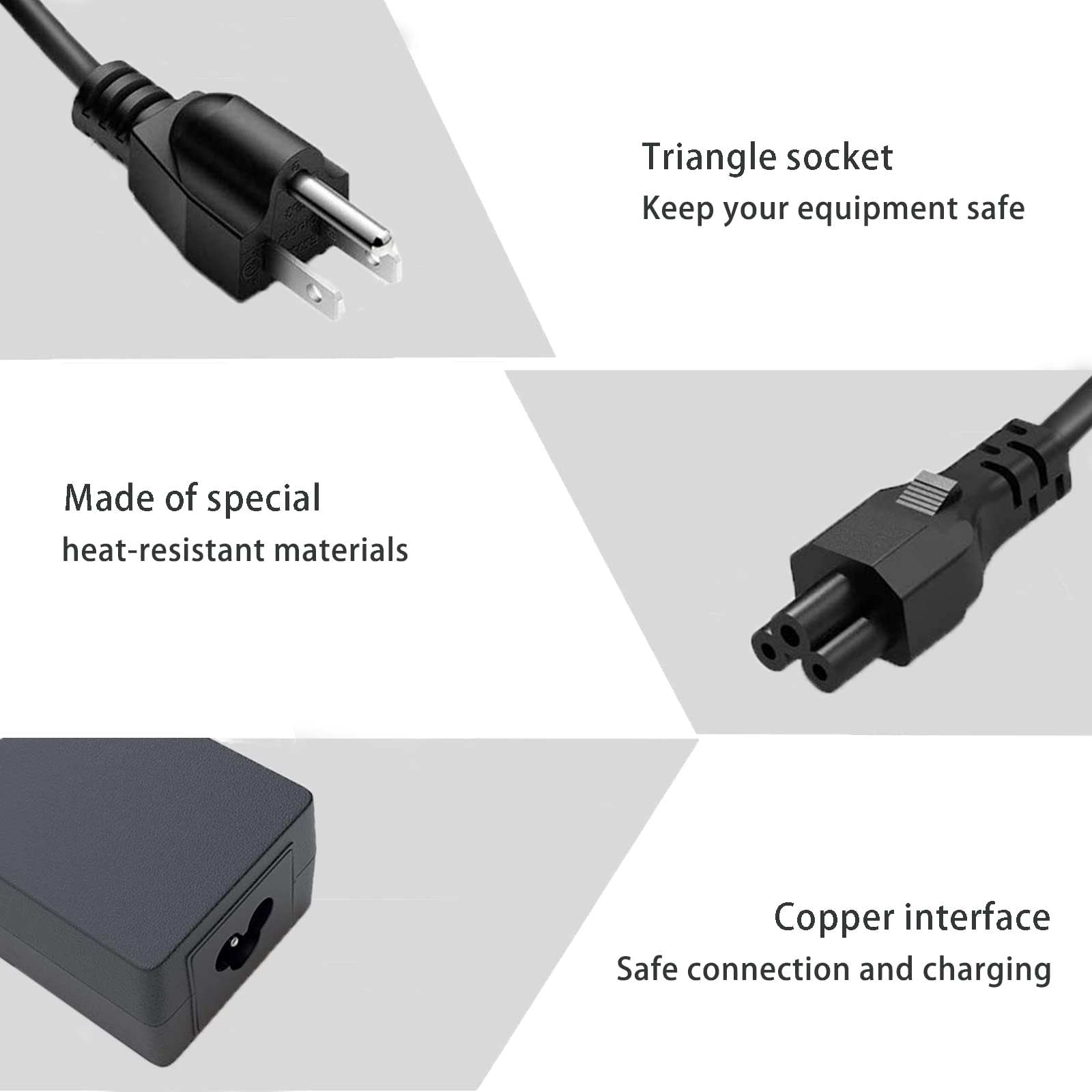 12V 8.5A 100W AC to DC Converter for Car Cigarette Lighter Socket AC/DC Power Supply Adapter for Car Vacuums, Air Compressor, Portable Freezer and Other Devices Power Supply Adapter