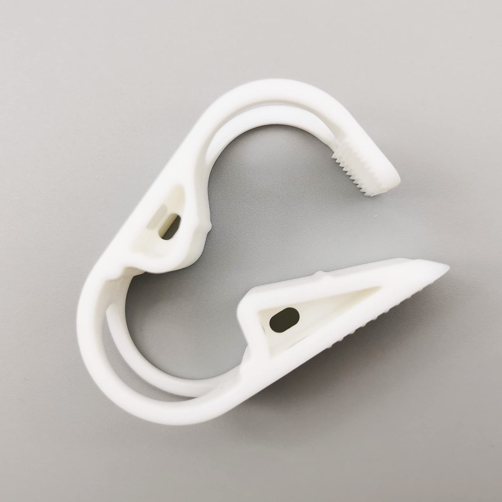 10PCS PBT Plastic Tubing Clamp 140 Degree Celsius Heat Resistant Adjustable Tube Clip Laboratory Industrial Flow Control Hose Clamp