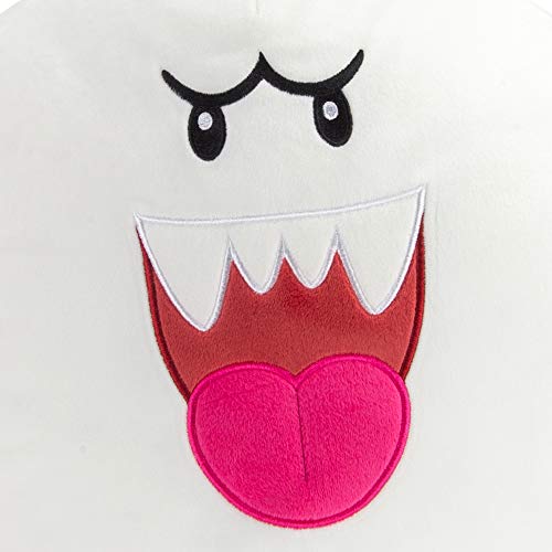 Club Mocchi- Mocchi- Nintendo Super Mario Plush - Boo Plushie - Collectible Squishy Plushies - 15 Inch