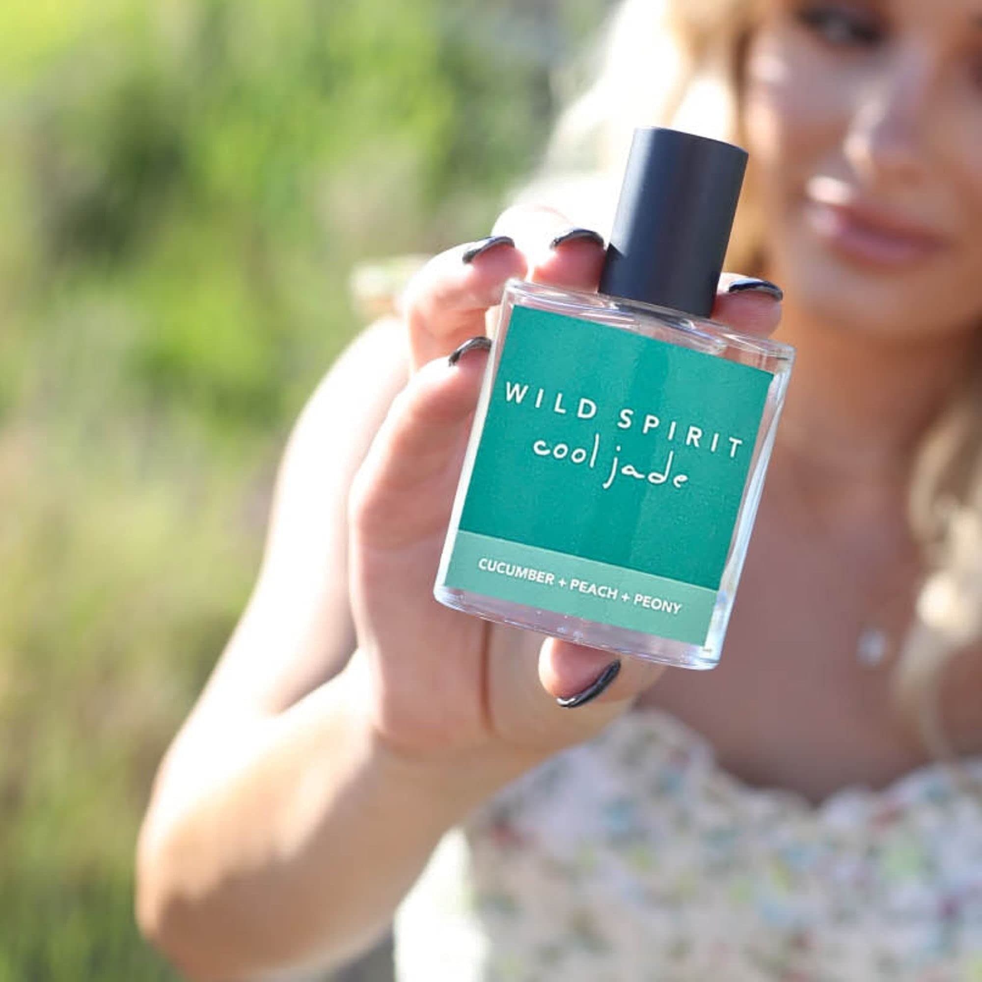Wild Spirit Cool Jade Eau De Parfum Spray | Fresh Green Cruelty-Free Perfume for Women, 1 fl oz/30mL