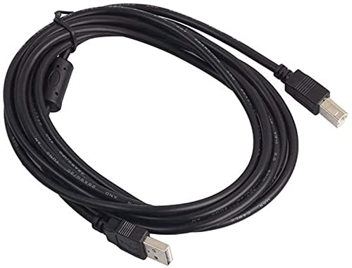Storel Printer USB Cable to Computer Compatible with Epson Workforce Pro WF-7840,WF-7820,WF-4830,WF-4820,WF-4740,WF-4730,WF-4720,WF-3820,WF-3730,WF-3720 Printer Cable 10 FT