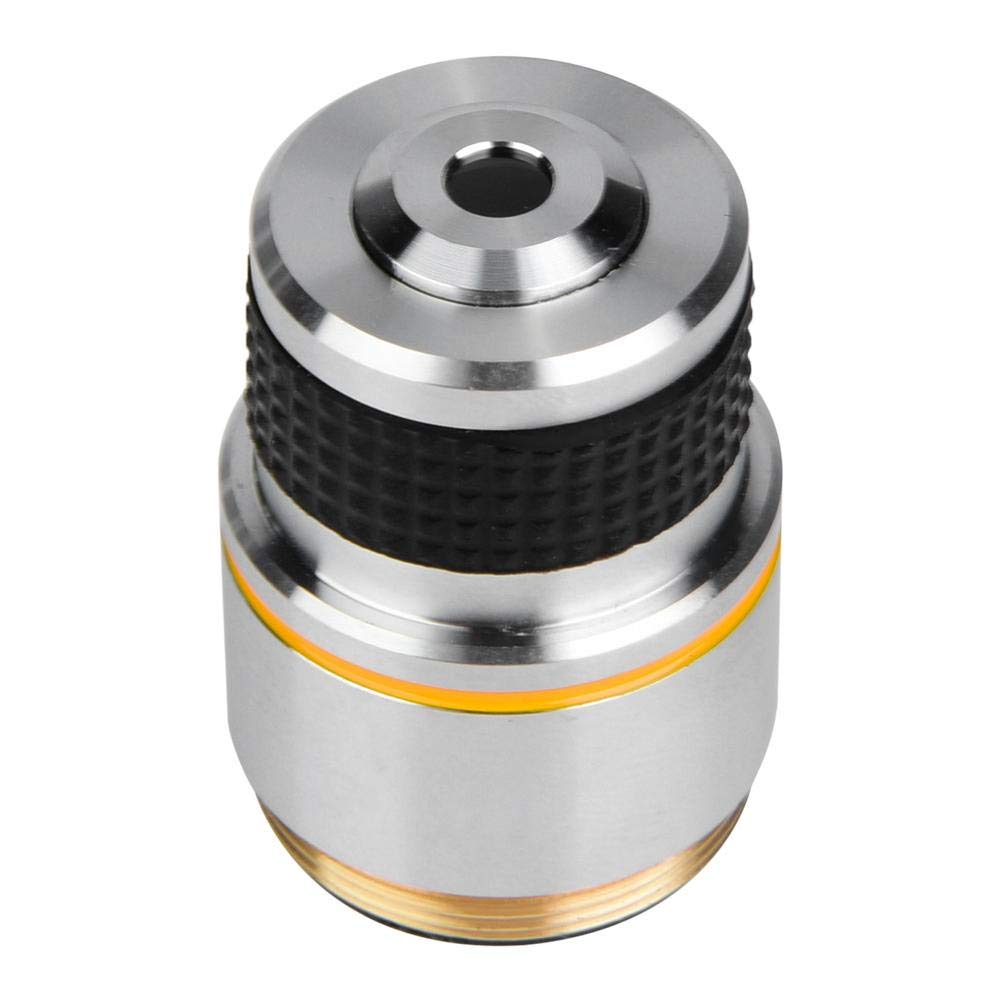 10X Achromatic Objectives Lens 185 Conjugate Distance Walfront Biological Microscope Achromatic Objectives Lens for Optical Instruments Conversion Objective Lens