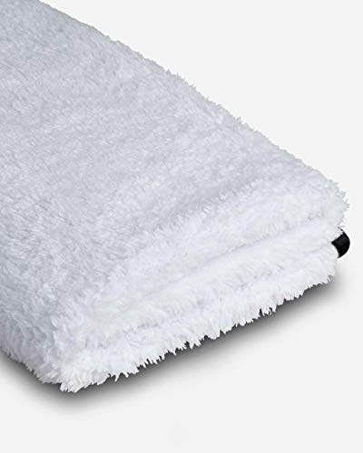 Adam's Single Soft Microfiber Towel - Soft Enough for Even The Most Delicate Finishes - Buff Away Polishes & Car Wax with Ease (4 Pack)