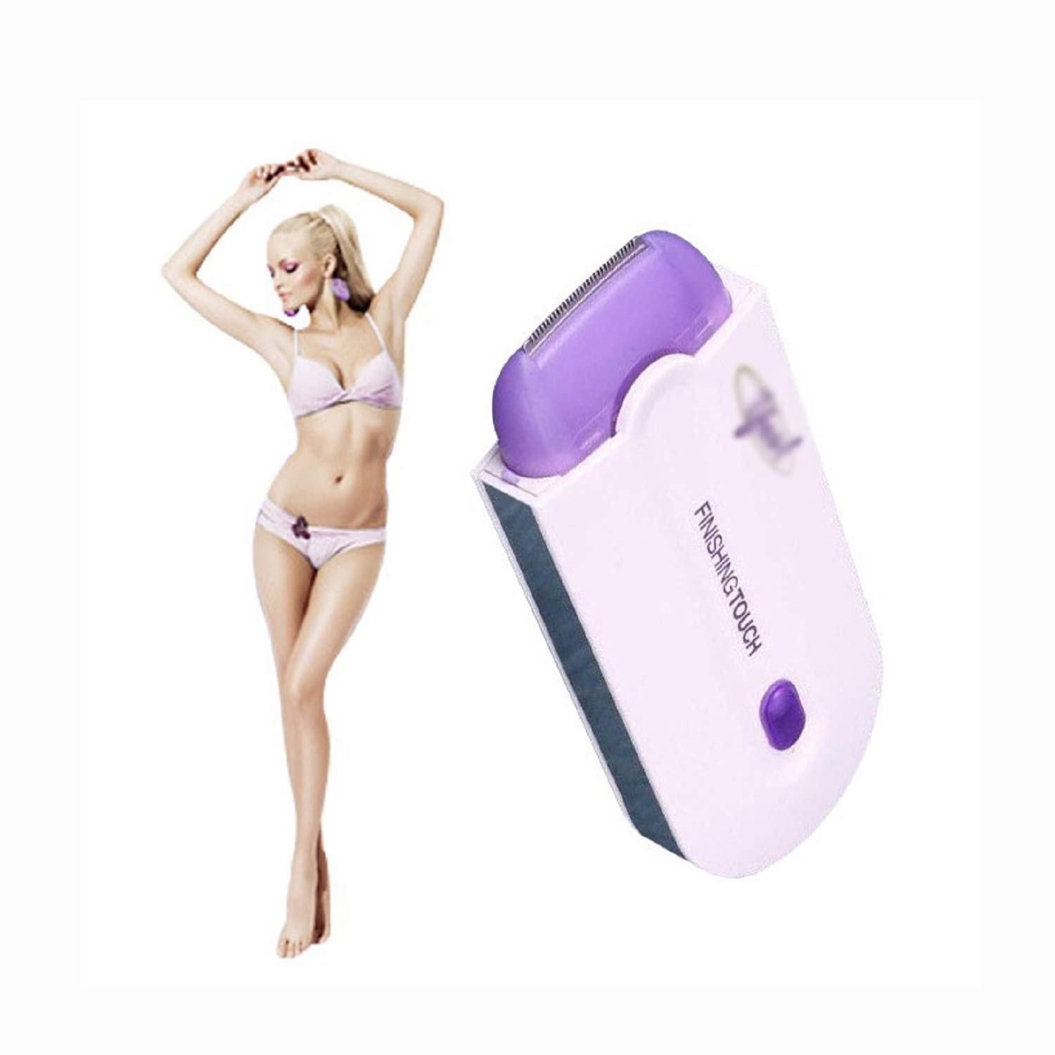 Alfulizy Electric Epilator Women Hair Removal Painless Auto-Induction Shaver Blue Light Lady Epilator Yes Finishing Touch Painless Shaving Instrument1