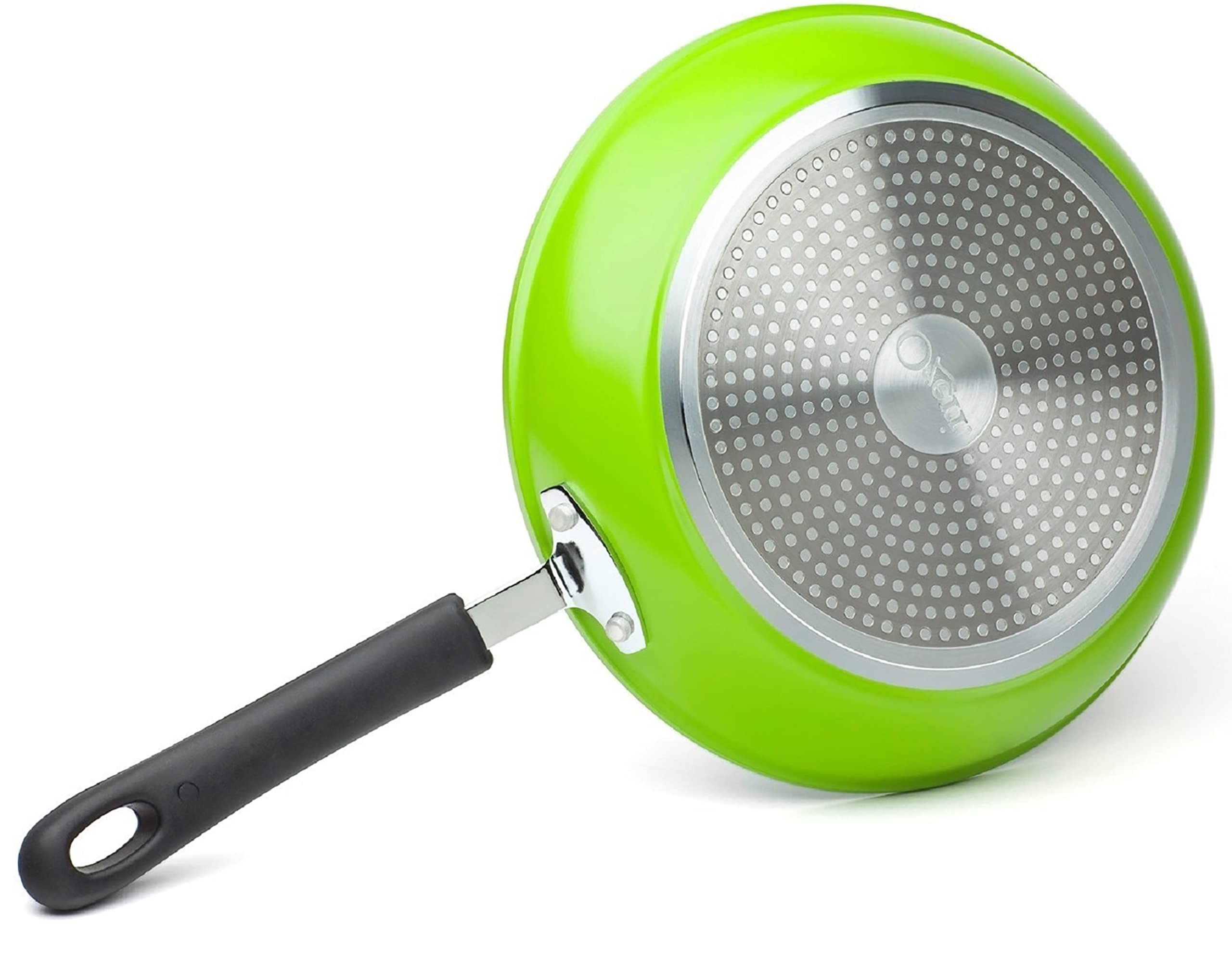 10" Green Ceramic Frying Pan by Ozeri – 100% PTFE, PFAS, APEO, GenX, NMP and NEP-Free German-Made Coating