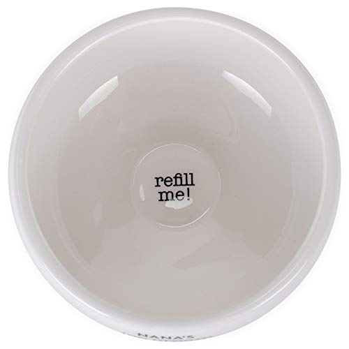 47th & Main Glossy White Ice Cream Bowl, 1-Count, Papas