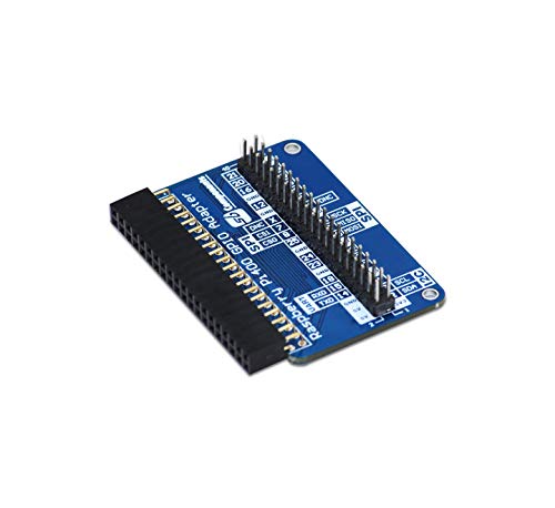 Raspberry Pi 400 GPIO Adapter Inbuilt 2 x 20 Pins Headers I/O Expansion HAT for Raspberry Pi 400