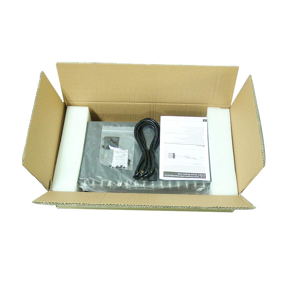 16 Channel Video Balun Power Supply Passive Video Receiver Hub,DC12V 20A 240W