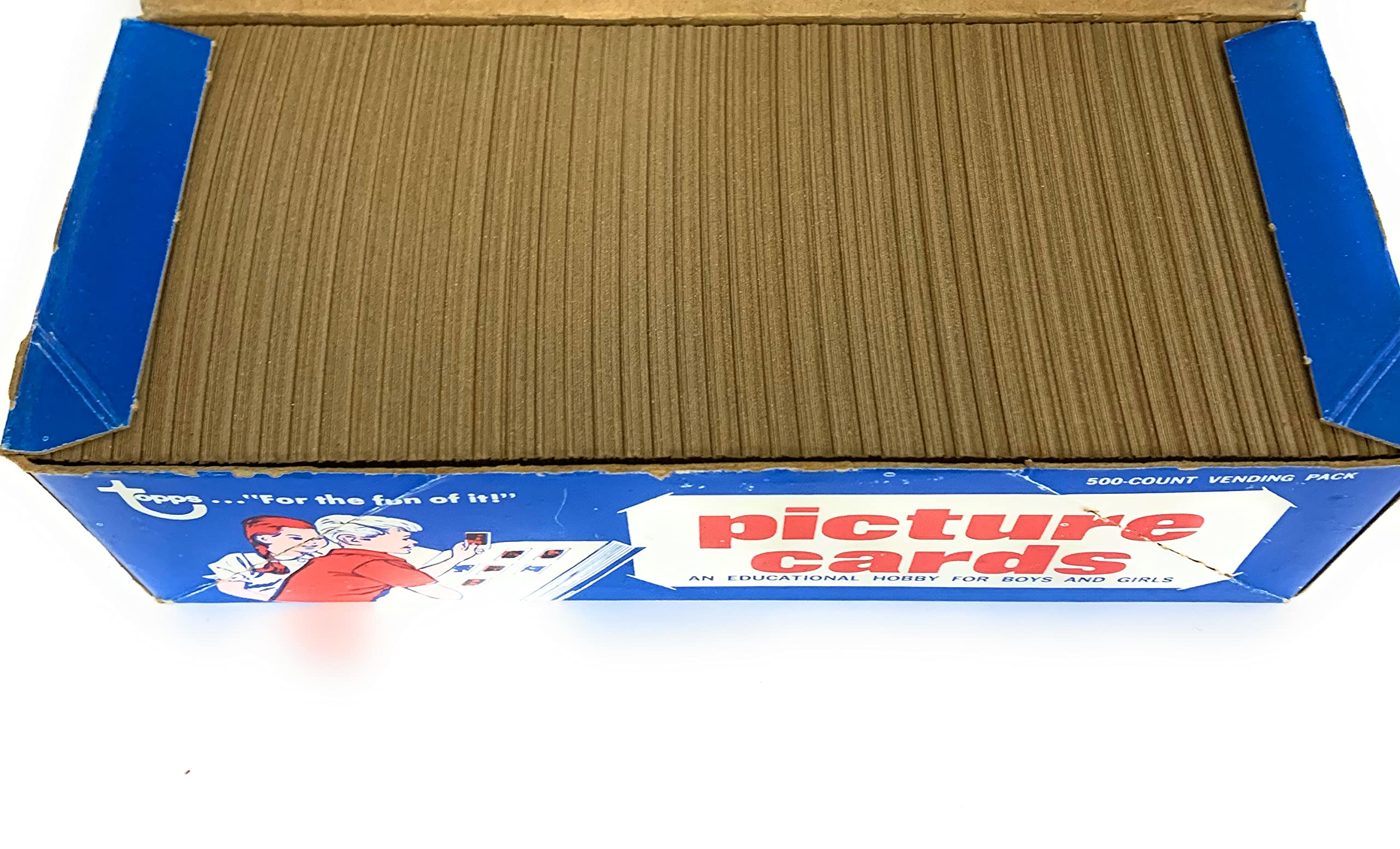 1987 Topps Baseball Vending Box / Factory unopened unsearched 500 count box