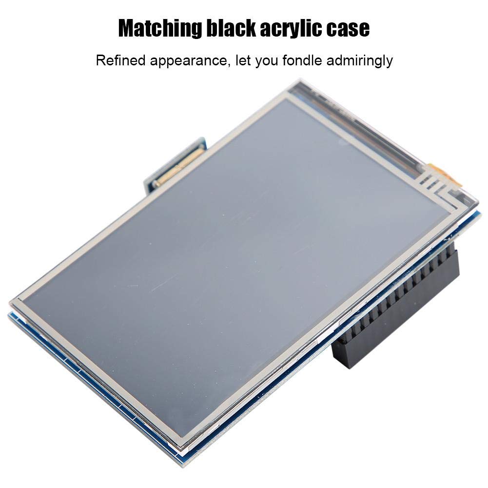 Tosuny Gaming Monitor, Portable Monitor 3.5 inch 1080P IPS Wide Viewing Angle LCD Touch Screen Display HDMI Monitor for Raspberry Pi 4B