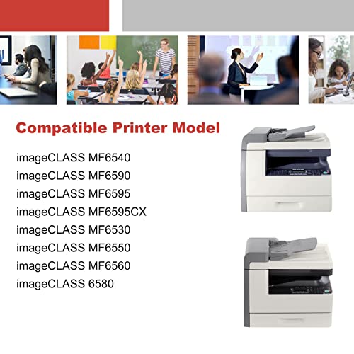 106 Toner Cartridge Black (0264B001AA): DOPHEN 1 Pack Compatible 106 Toner Replacement for Canon imageCLASS MF6540 MF6590 MF6595 MF6595CX MF6530 MF6550 MF6560 6580 Printer,106 Ink Cartridge
