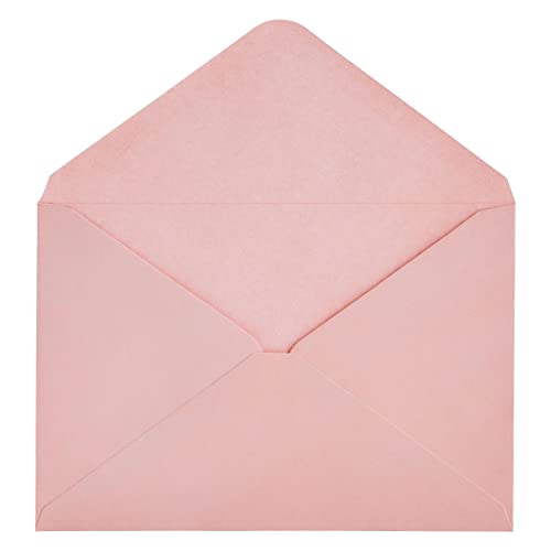48 Pack Pink Blank Cards and Envelopes, 4x6 Printable Greeting Cards for Baby Showers, Thank You Notes, Wedding Invitations, Birthdays