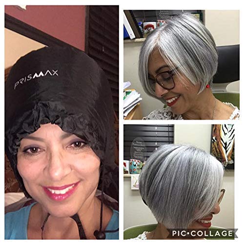 Prismax Bonnet Hood Hair Dryer Attachment - Soft Portable Hood for All Handheld Blow Dryers
