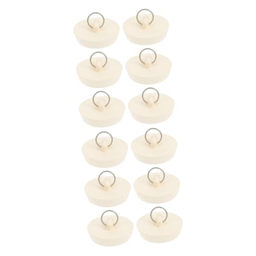 12 Pcs Rubber Sink Stopper Tub Drain Parts Bath Plugs Tub Stopper Sink Plug Bathtub Plugs Sink Water Stopper Kitchen Sink Stopper Bath Stopper Drain Stopper