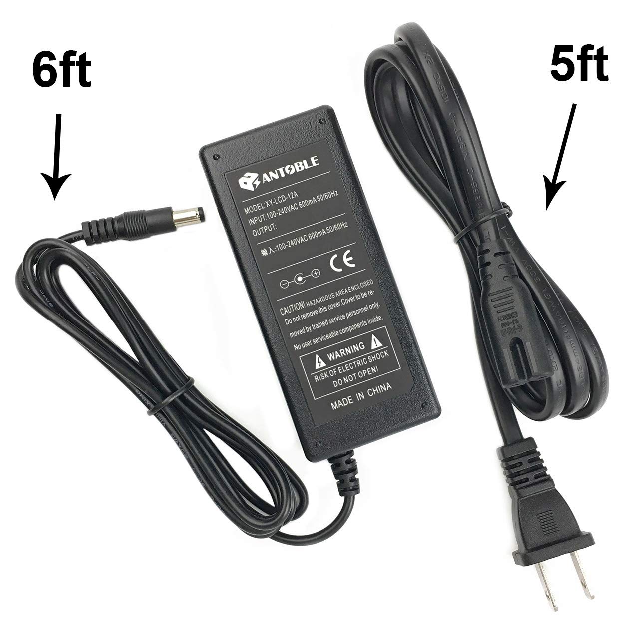 11ft Cord AC/DC Adapter for OPI LED Lamp GC900 GL900 Model PS 1065-300T2B200 O.P.I PA1065-294T2B200 Opt 29V 29.5V Charger Power Supply