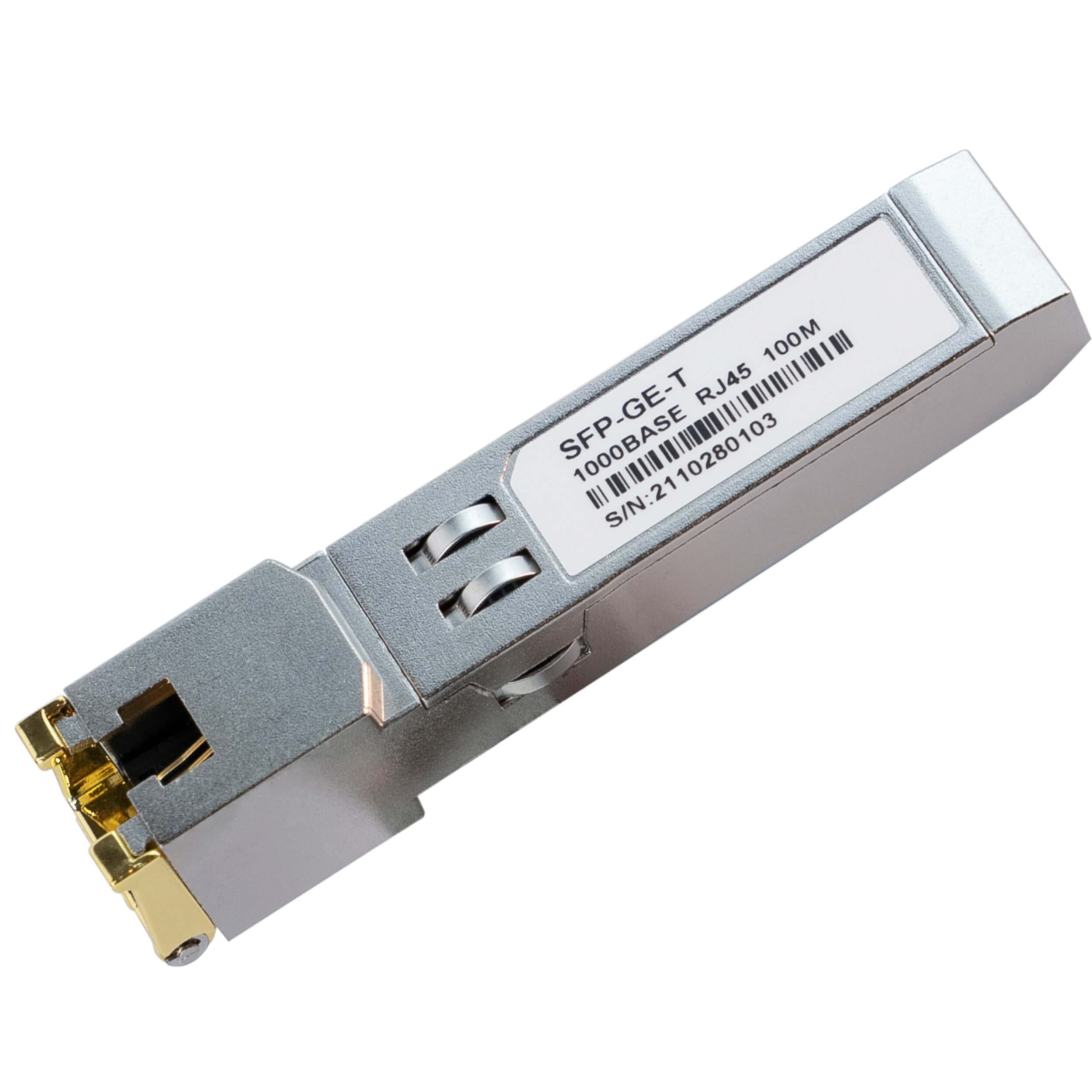 1000Base-T Copper SFP, SFP to RJ-45 100m Transceiver Module, for Cisco GLC-T Compatible(1000BASE-T)