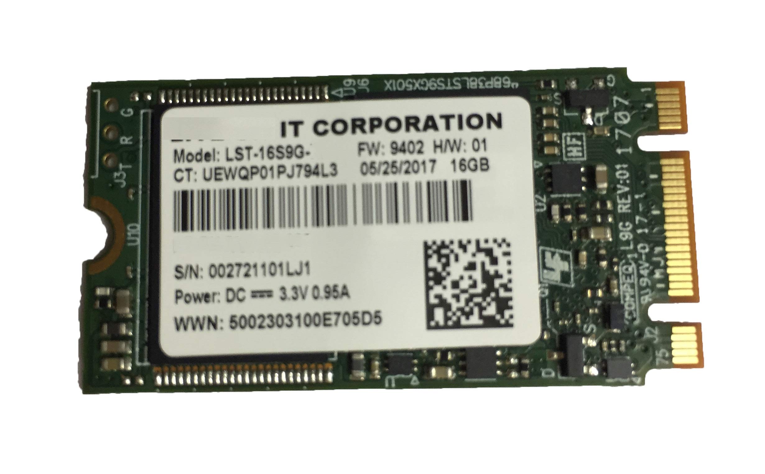 16GB M.2 NGFF 2242 (42mm) SSD LST-16S9G-HP SSD Solid State Drive SATA HDD Compatible HP P/N 764432-002