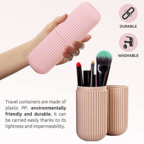 EDNA HOME Travel Toothbrush Holder, 3 Sets