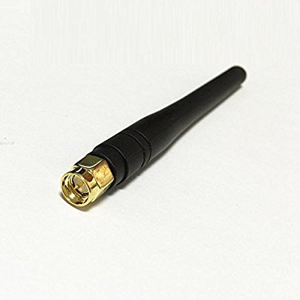 1PC 433Mhz 3dbi Omni Antenna SMA Male Straight Rubber Duck Aerial USA Shipping