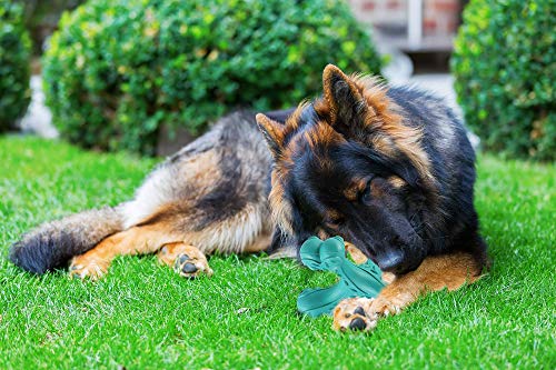 CVALIN Dog Chew Toys for Aggressive Chewers Large Breed,Indestructible Bones Toy,Durable Cleaning Toothbrush Natural Rubber Dog Toys