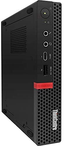 Lenovo ThinkCentre M720q 10T700CNUS Desktop Computer - Core i5 i5-9400T - 8 GB RAM - 256 GB SSD - Tiny - Black - Windows 10 Pro 64-bit - Intel UHD Graphics 630 - English Keyboard - Wireless LAN - Blue
