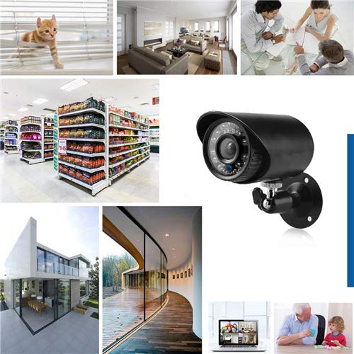 4CH 1080P Network Video Recorder DVR Security Camera Sets AHD CCTV Home Security Camera Digital Video Recorder +4 x Cameras +4 x BNC Cables(NO HDD)