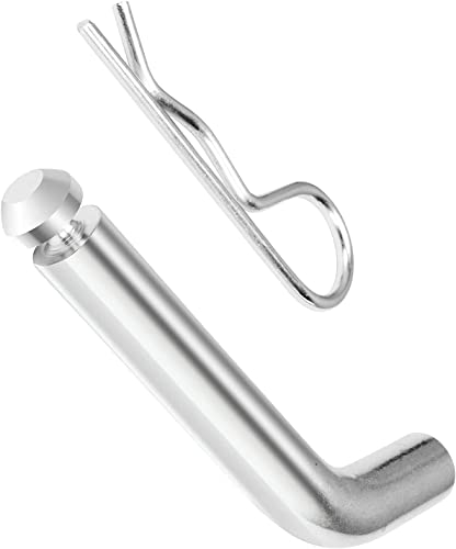 BIG RED ATRLY2101R Torin 5/8" Diameter Trailer Hitch Pin with Clip, Fits 2" Receiver