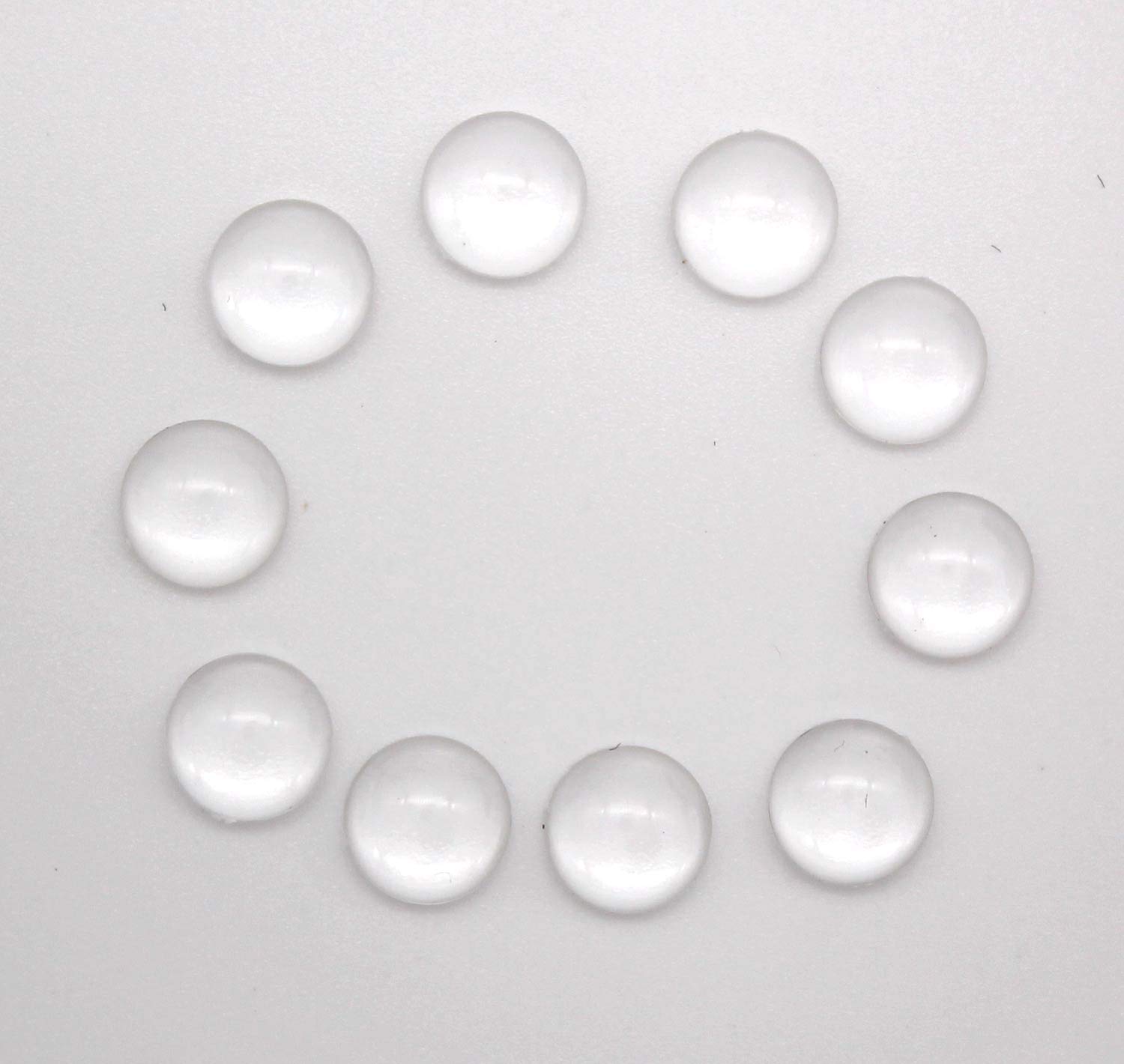 10pcs x 10MM LED Optical Lens Smooth Convex Lens for 1W 3W LED Lens