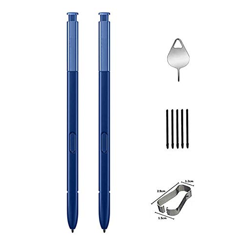 2PCS Galaxy Note 8 Pen, Stylus Touch S Pen Replacement for Galaxy Note 8 N950U N950W N950FD N950F Tips/Nibs+Eject Pin (Blue)
