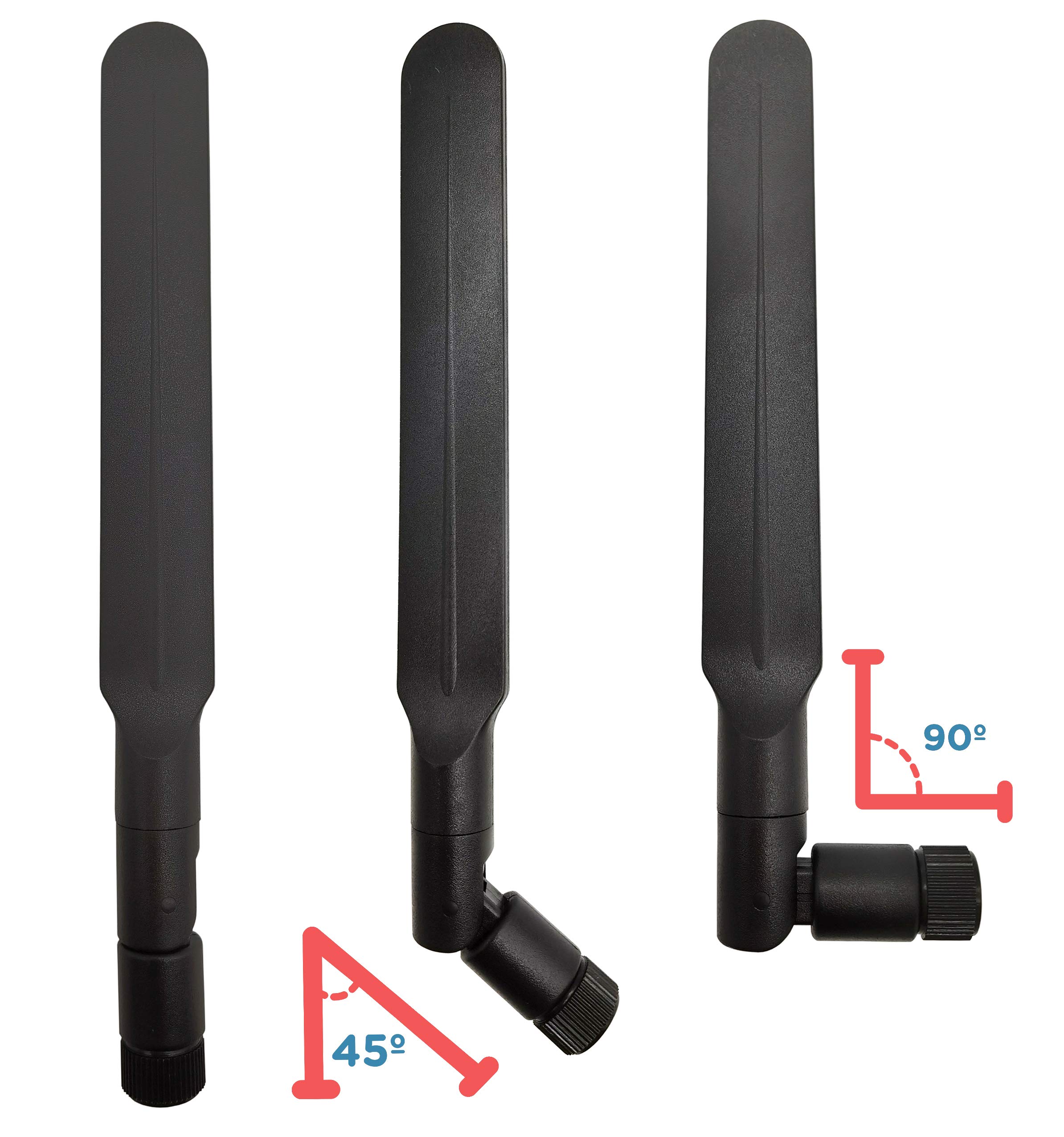 4G LTE Antenna 9dbi 698-2700MHZ 3G 4G LTE Universal Wide Band Omni Directional Paddle Antennas with SMA Male
