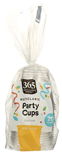 365 by Whole Foods Market, Cups Plastic 9 Ounce, 20 Count