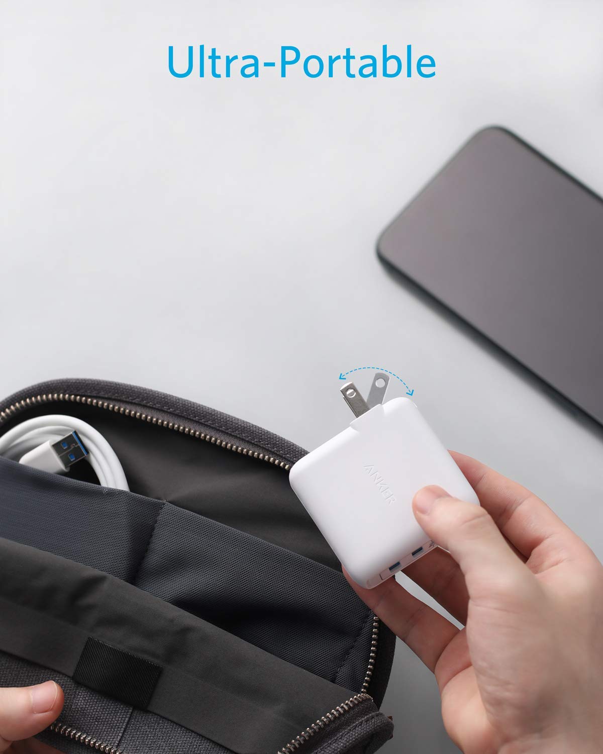 Anker Elite Dual Port 24W Wall Charger & Powerline II Lightning Cable (3 Pack), Compatible with iPhone SE 11 11 Pro 11 Pro Max Xs Max XR X, iPad, and More