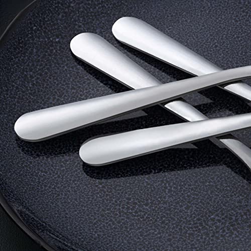 24 Pieces Dinner Forks Set (7.1 inch), Unokit Silver Stainless Steel Dinner Forks Set of 24, Forks Silverware, Flatware Forks for Home, Kitchen or Restaurant - Mirror Polished, Dishwasher SafeĀ