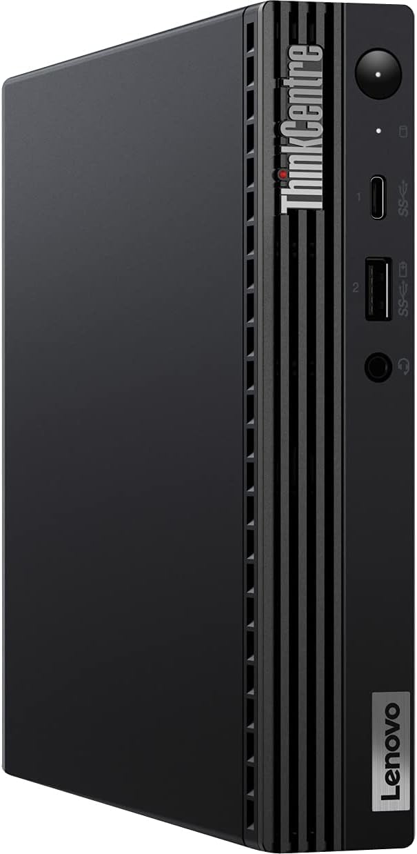 Lenovo ThinkCentre M75q Gen 2 11JJ007TUS Desktop Computer - AMD Ryzen 5 PRO 4650GE Hexa-core (6 Core) 3.30 GHz - 8 GB RAM SDRAM - 256 GB M.2 PCI Express SSD - Tiny - Raven Black - Windows 10 Pro 64-bi